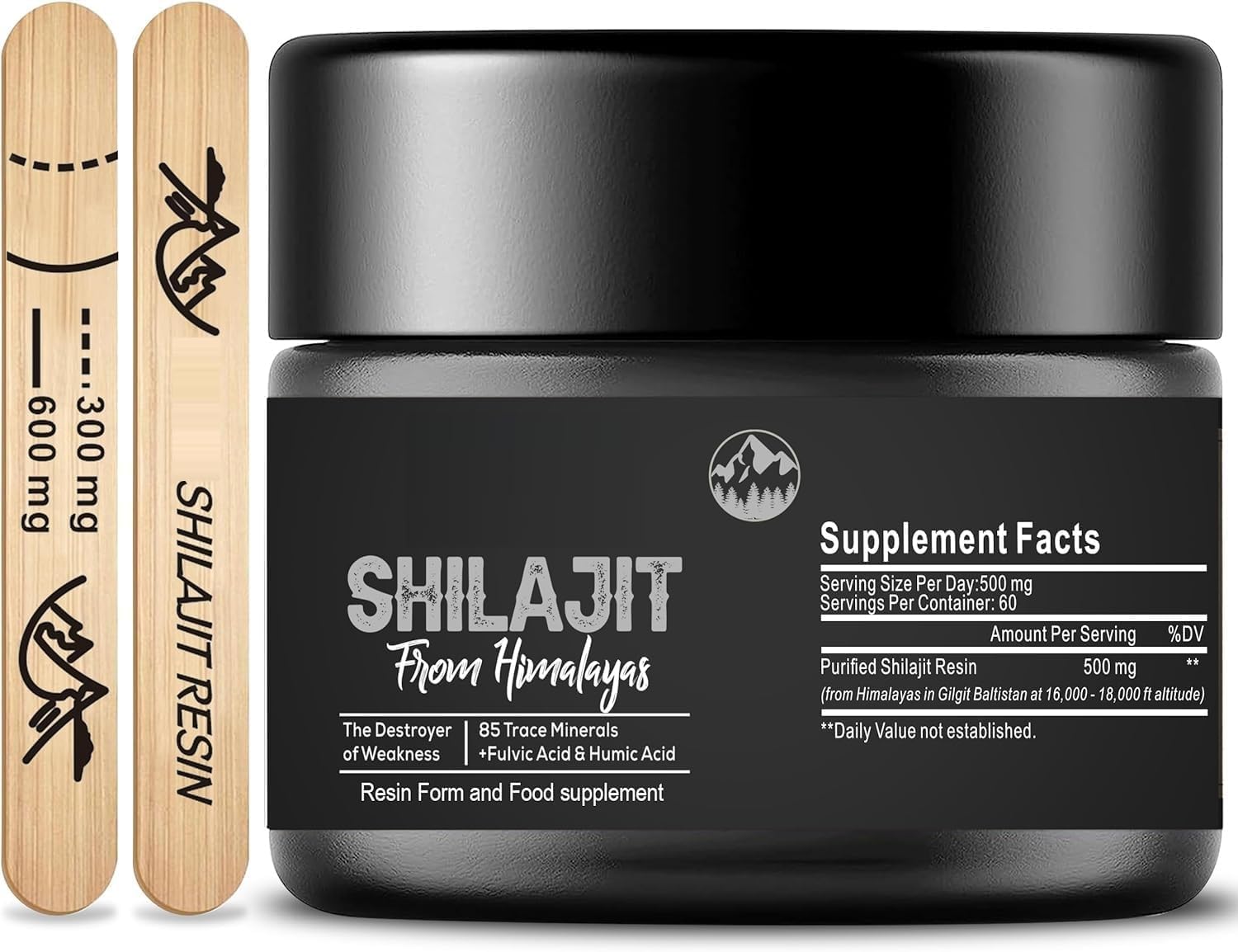 Shilajit trace minerals for energy