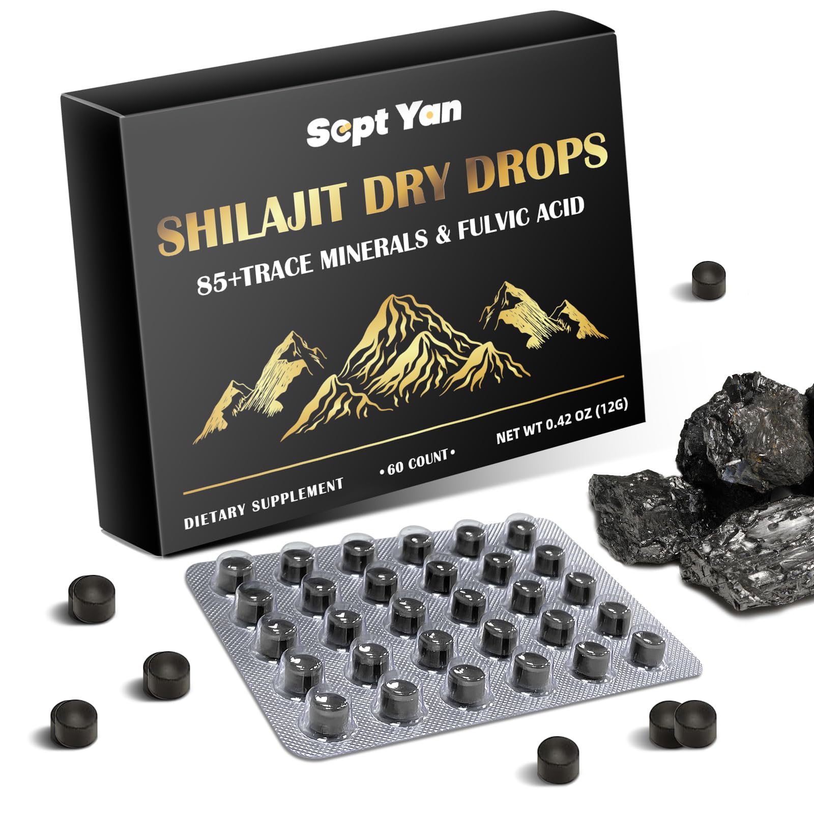 Shilajit trace minerals for energy