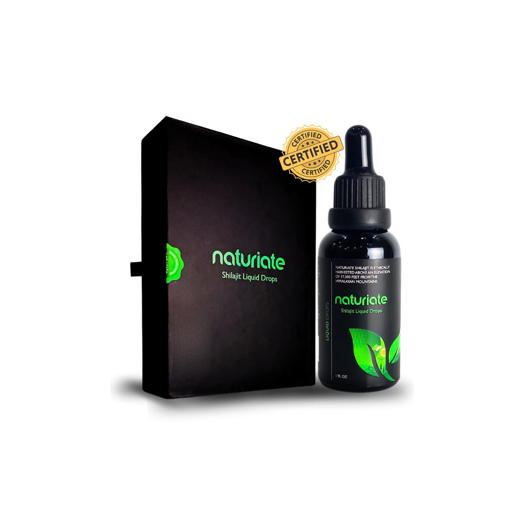 Shilajit trace minerals liquid drops