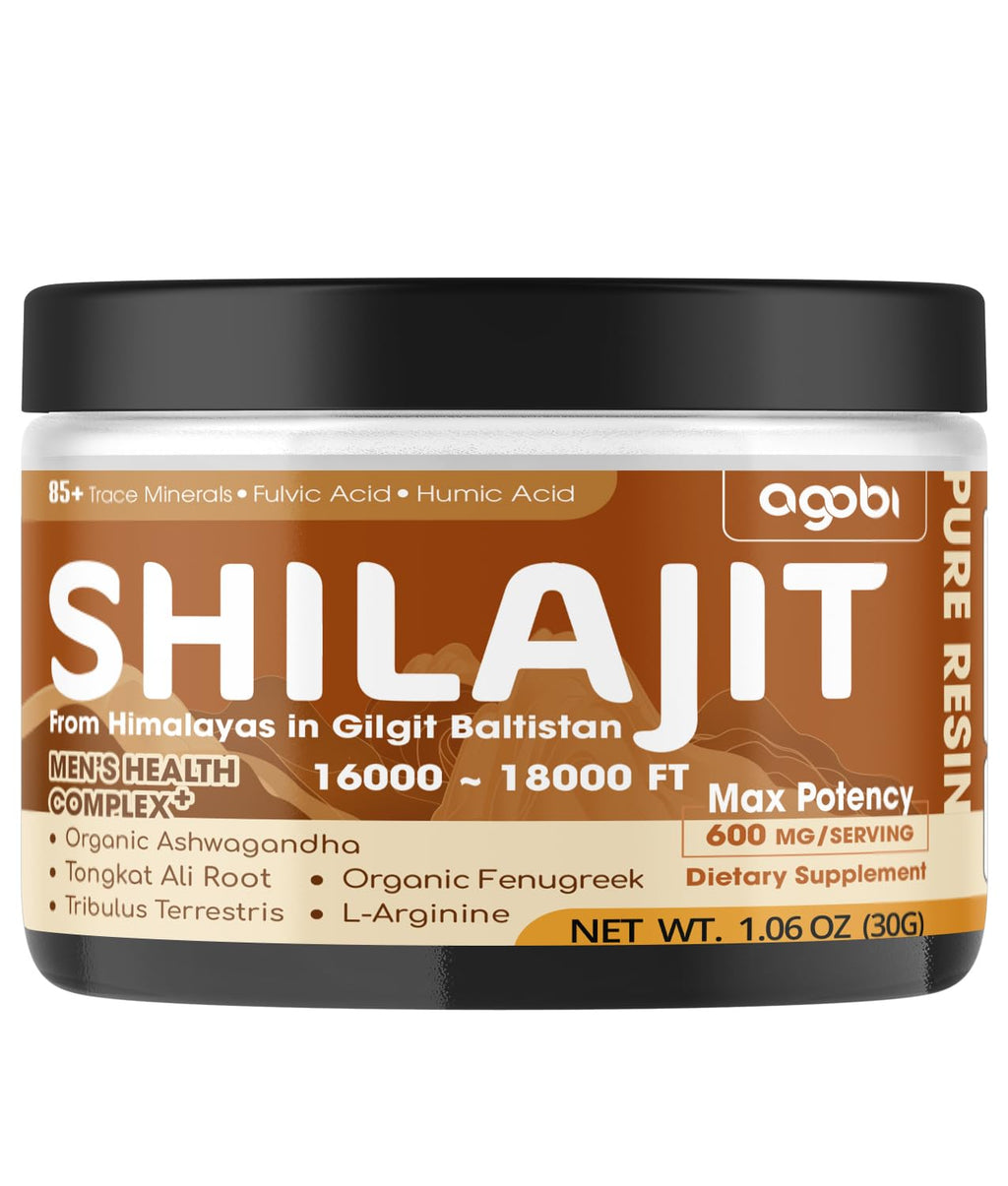 Shilajit trace minerals supplement