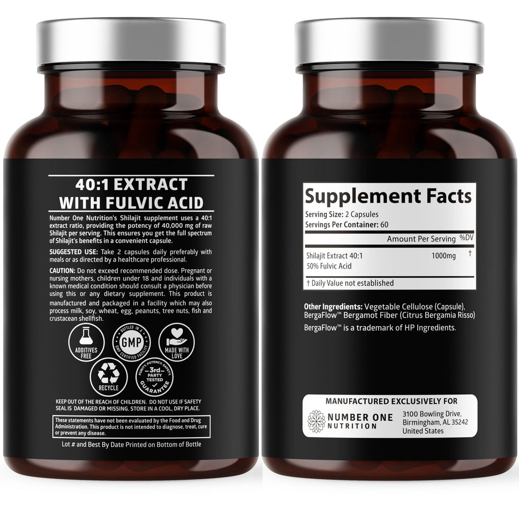 shilajit with 50% fulvic acid