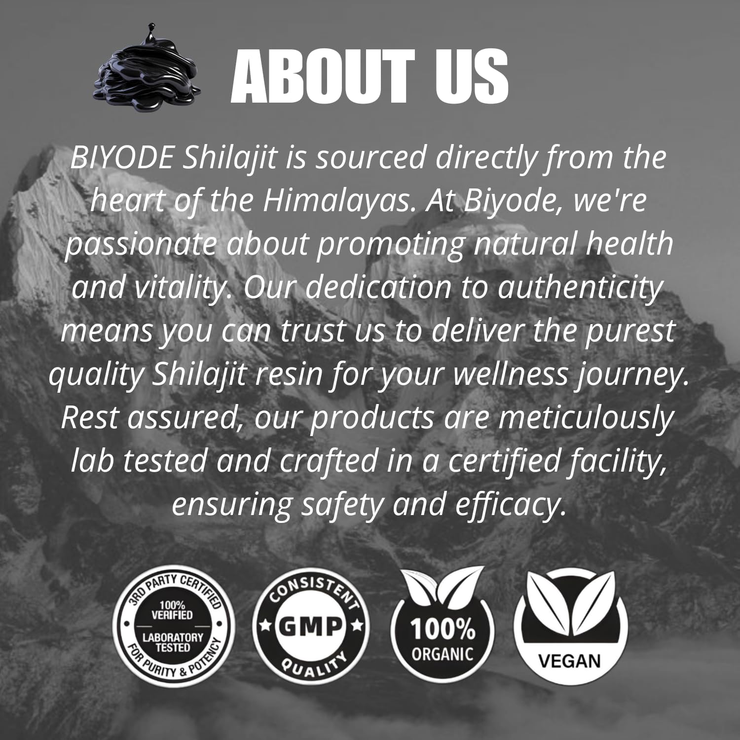 shilajit with 85+ trace minerals