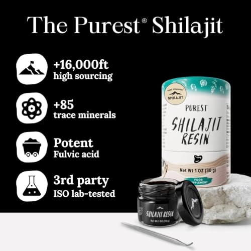 shilajit with 85+ trace minerals