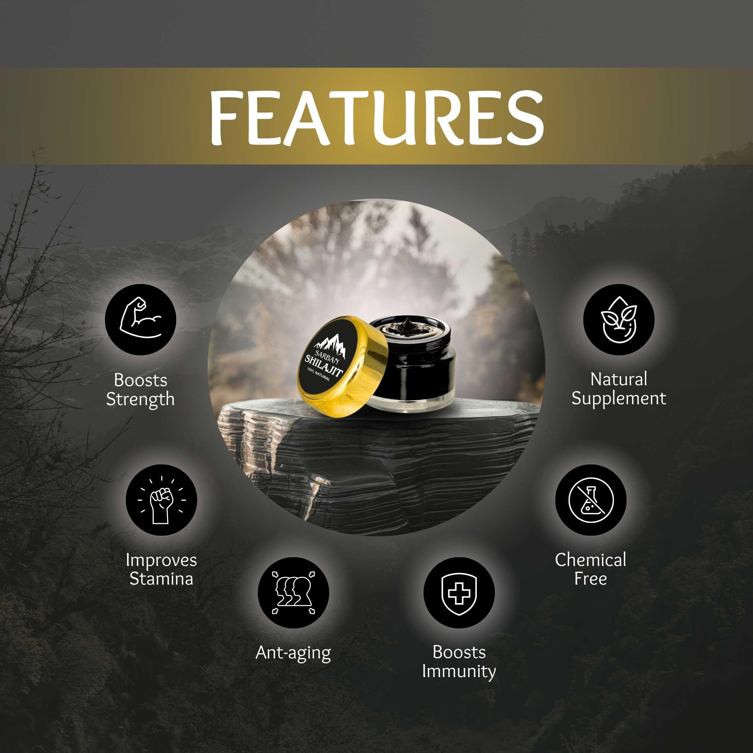 shilajit with fulvic acid benefits
