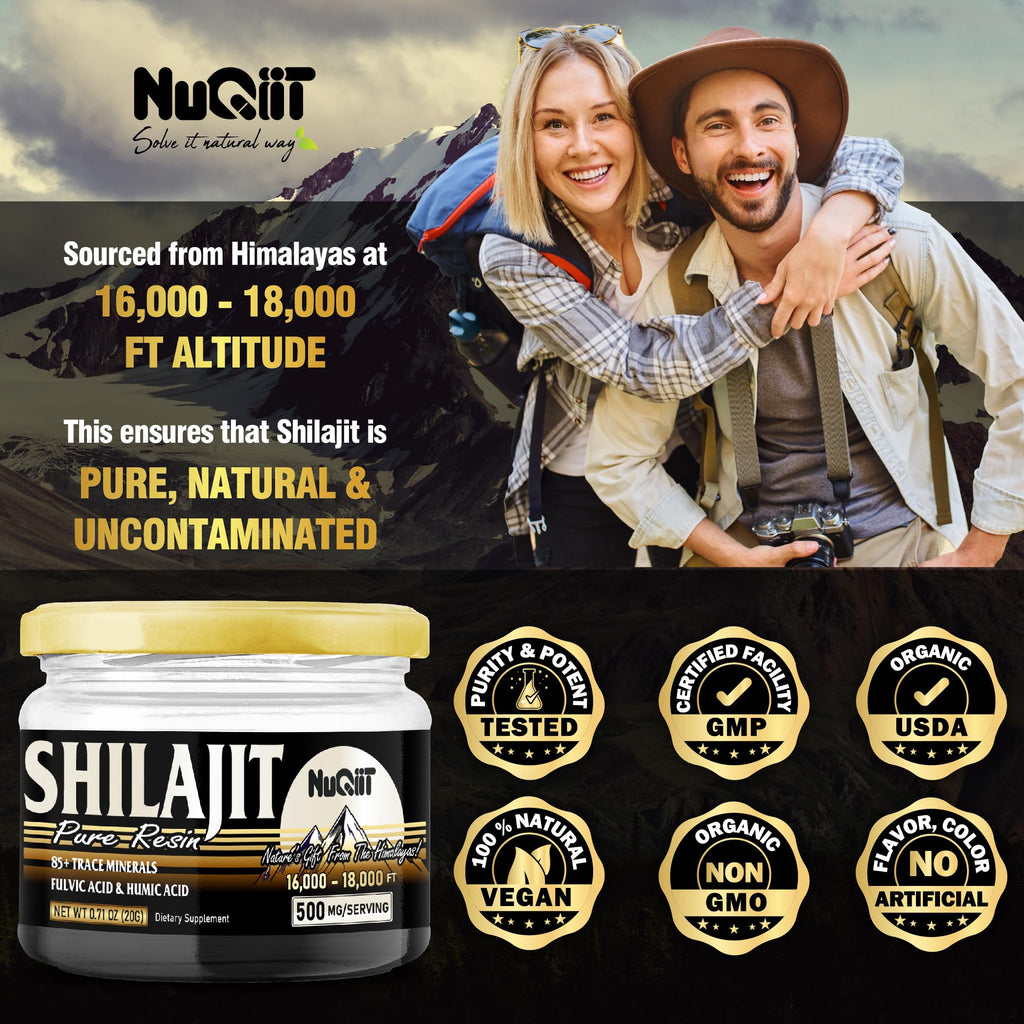 shilajit with humic acid benefits