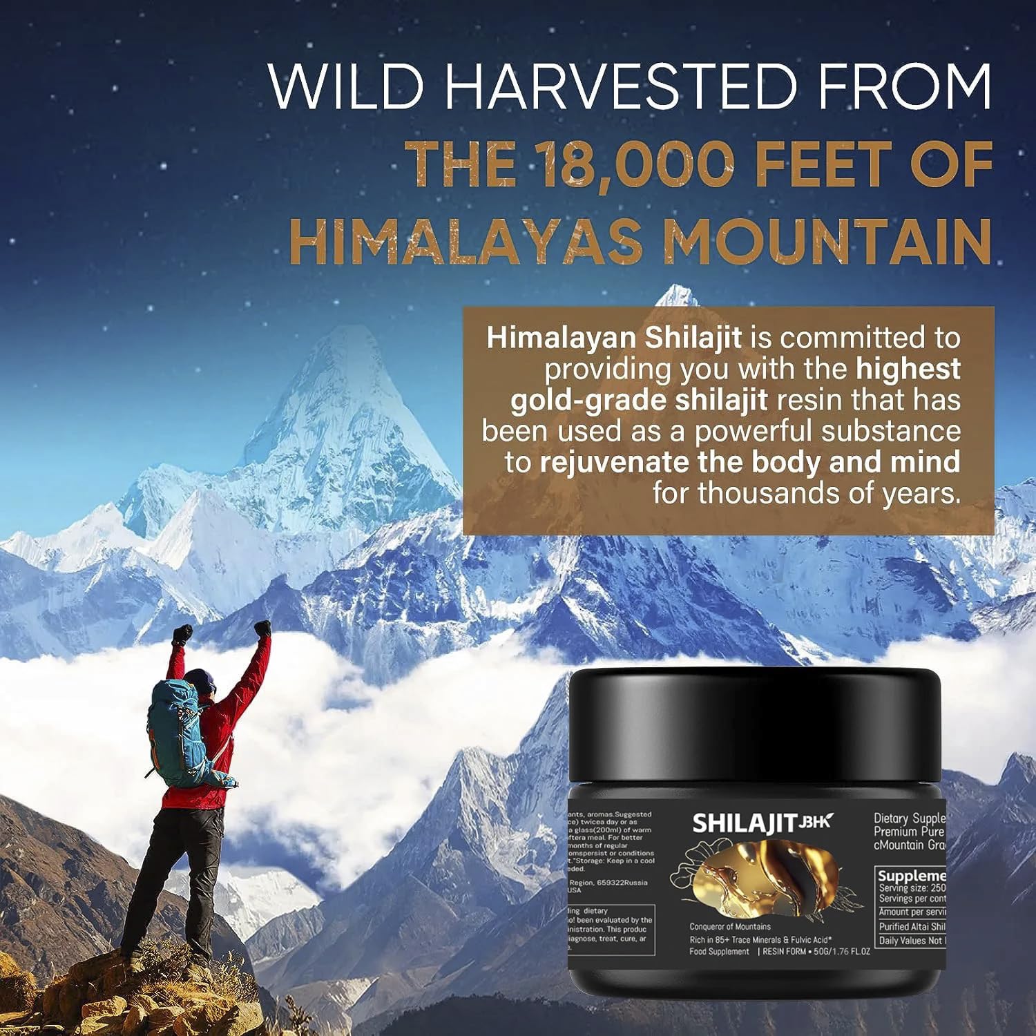 shilajit with humic acid benefits