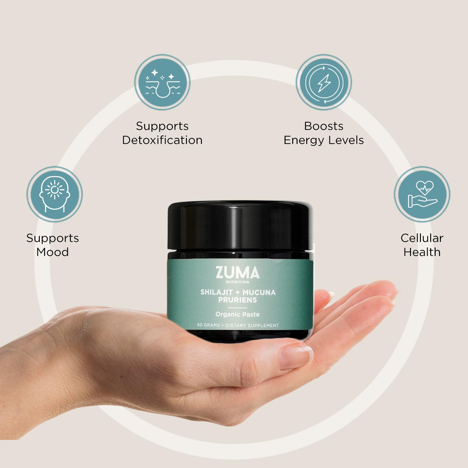 Shilajit with Mucuna for wellness