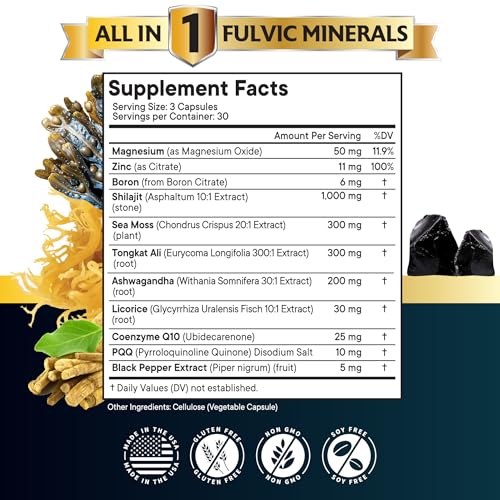 shilajit with sea moss extract