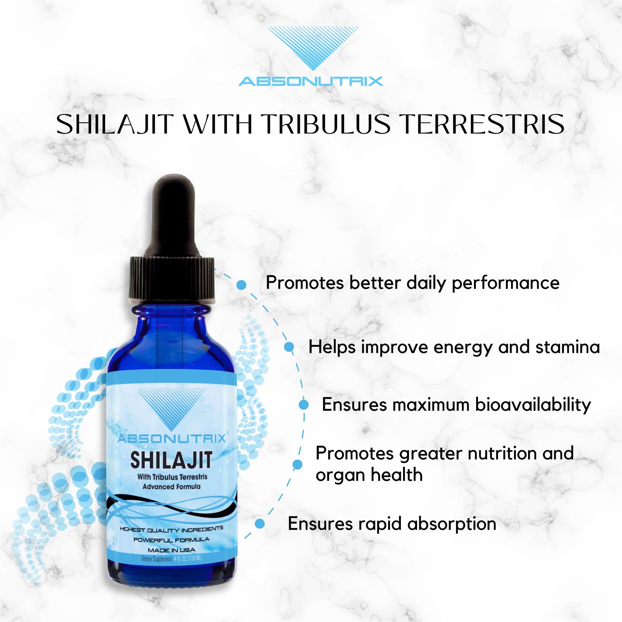 Shilajit with tribulus for men