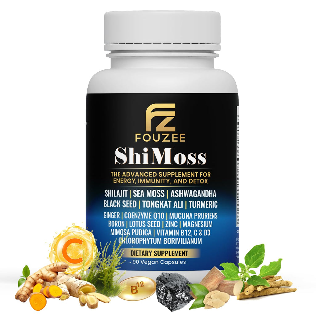 ShiMoss turmeric immunity supplement capsules