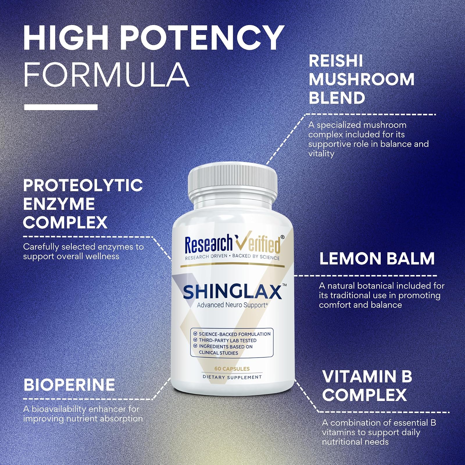 Shinglax capsules for immune health