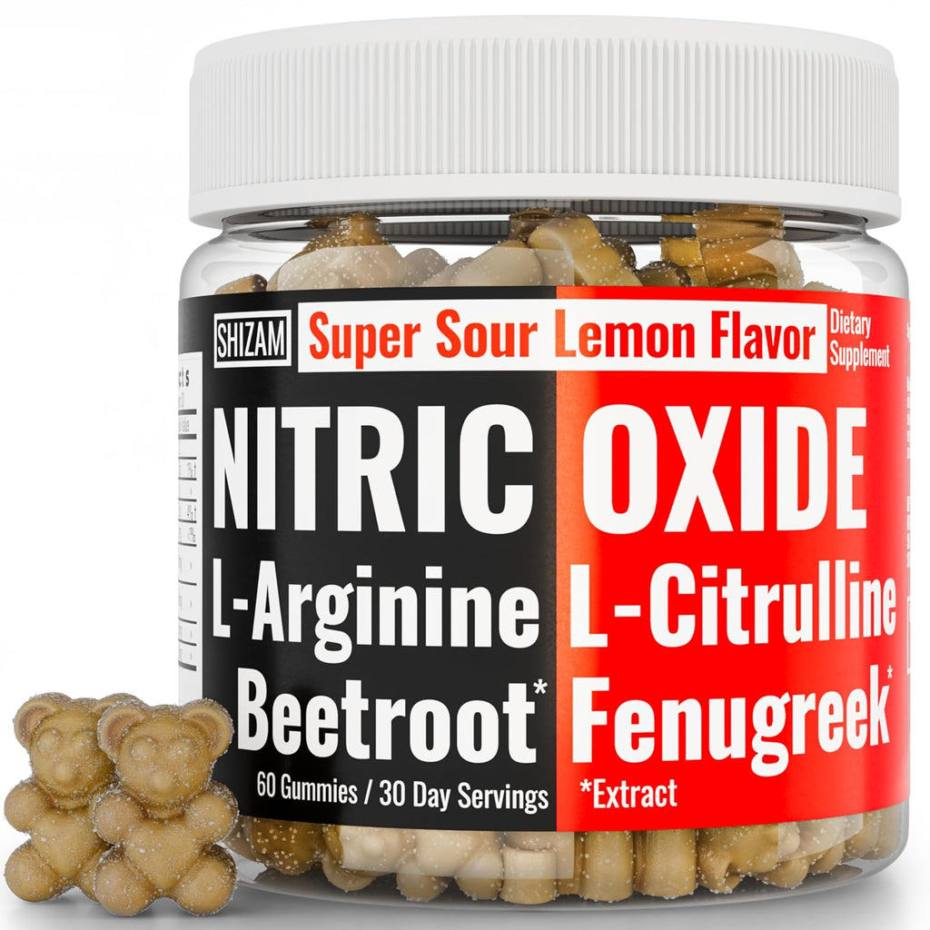 SHIZAM l-arginine gummies for energy