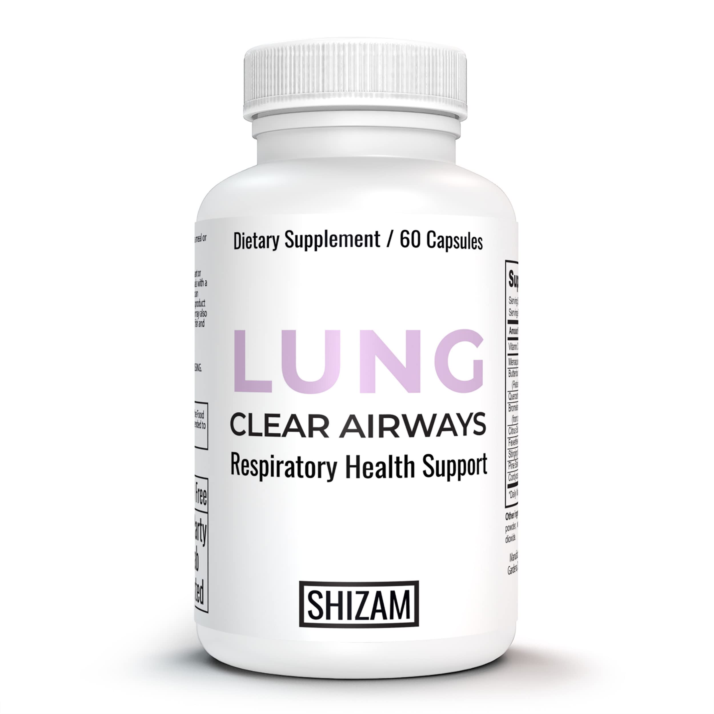 SHIZAM Lung Cleanse detox capsules