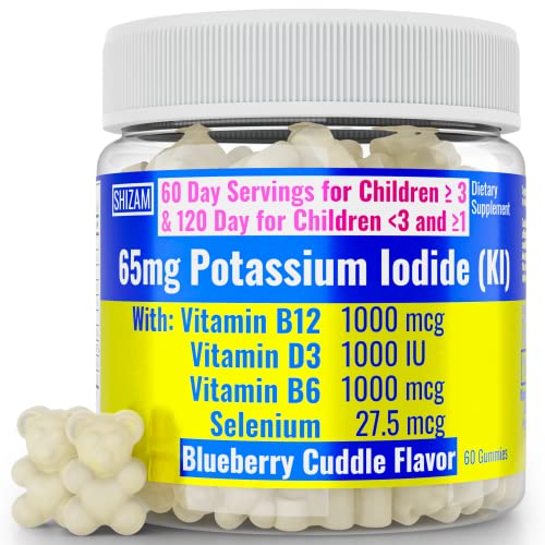SHIZAM potassium iodide gummies benefits