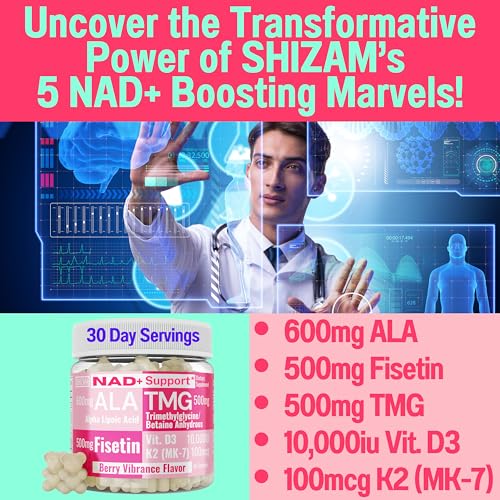SHIZAM TMG gummies with Fisetin benefits