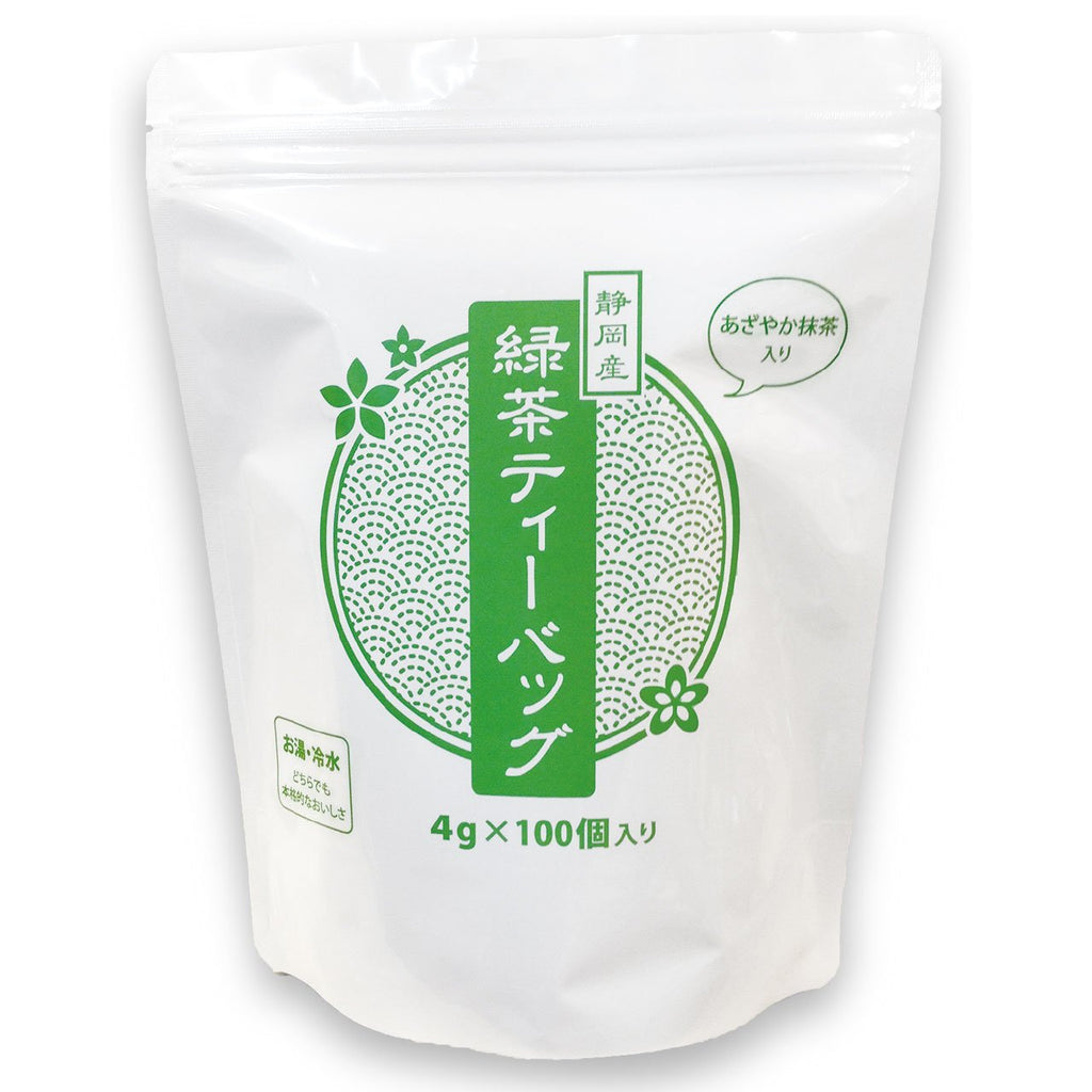 Shizuoka green tea bags for brewing