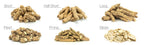short large roots for herbal tea