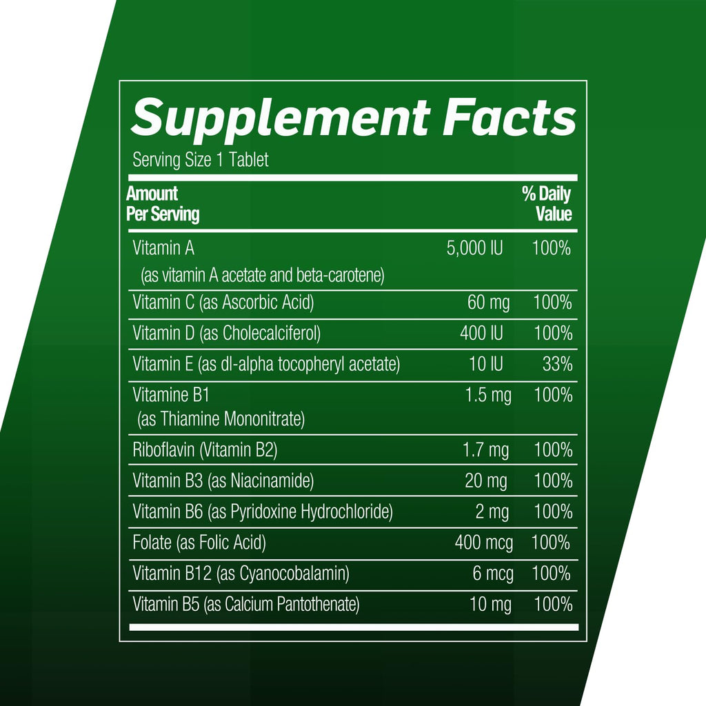 Shot B multivitamins for immune support