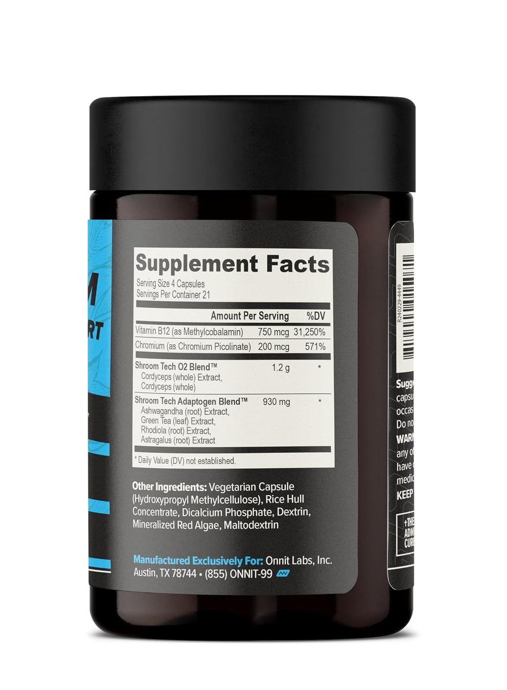 Shroom Tech Sport energy boosting supplement