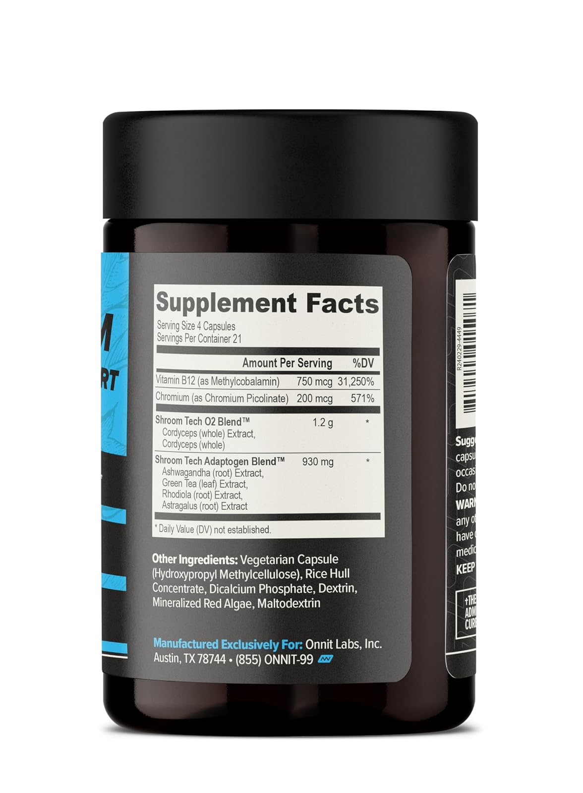 Shroom Tech Sport energy boosting supplement