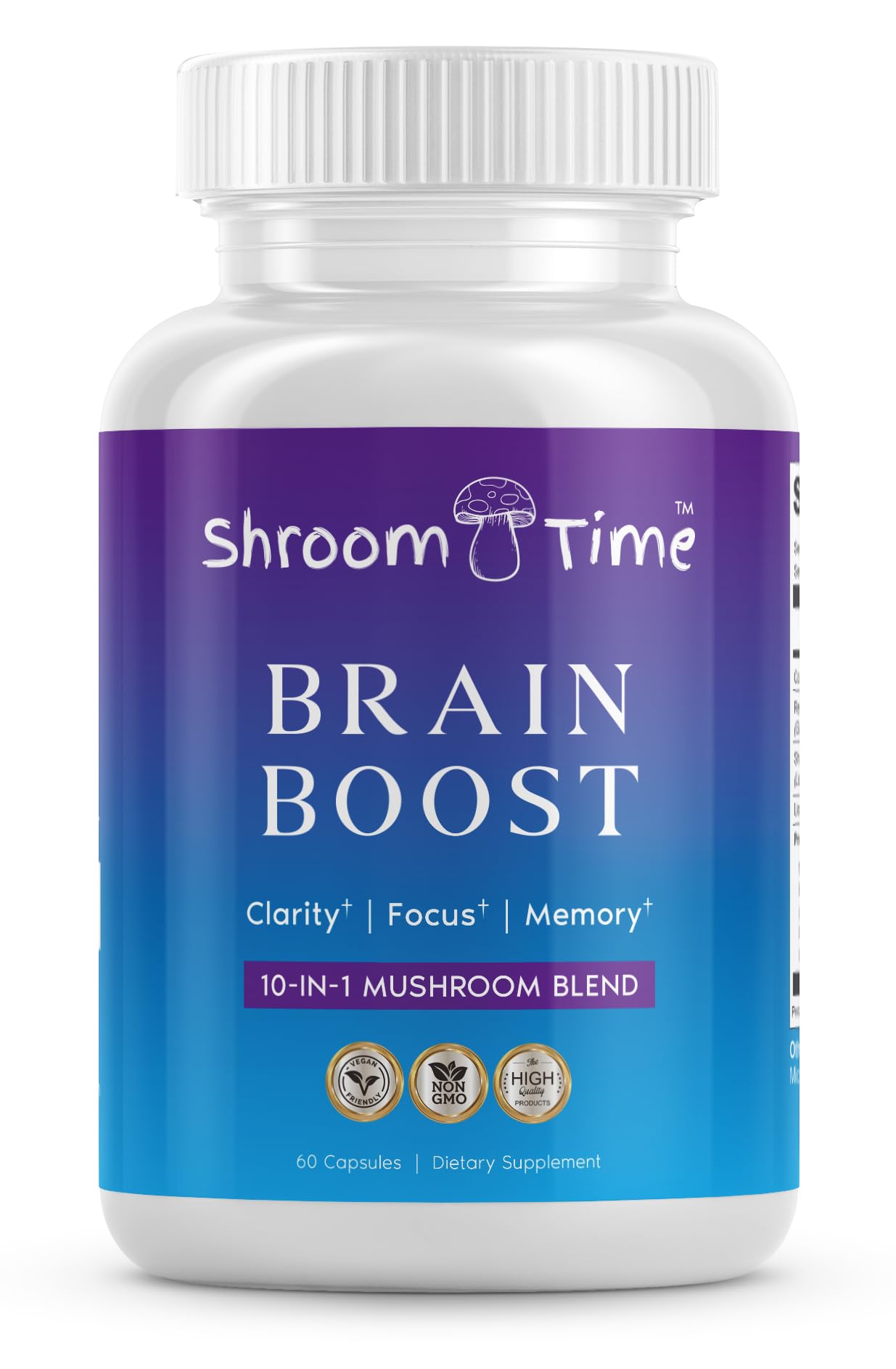 Shroom Time Brain Boost supplement