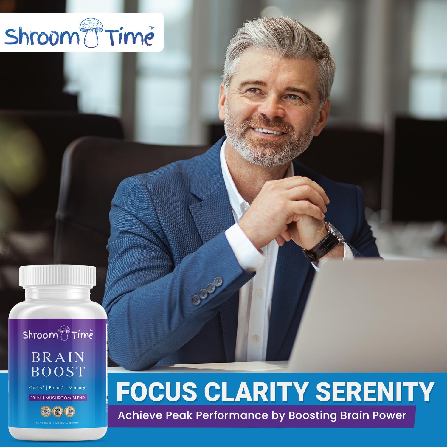 Shroom Time cognitive enhancement