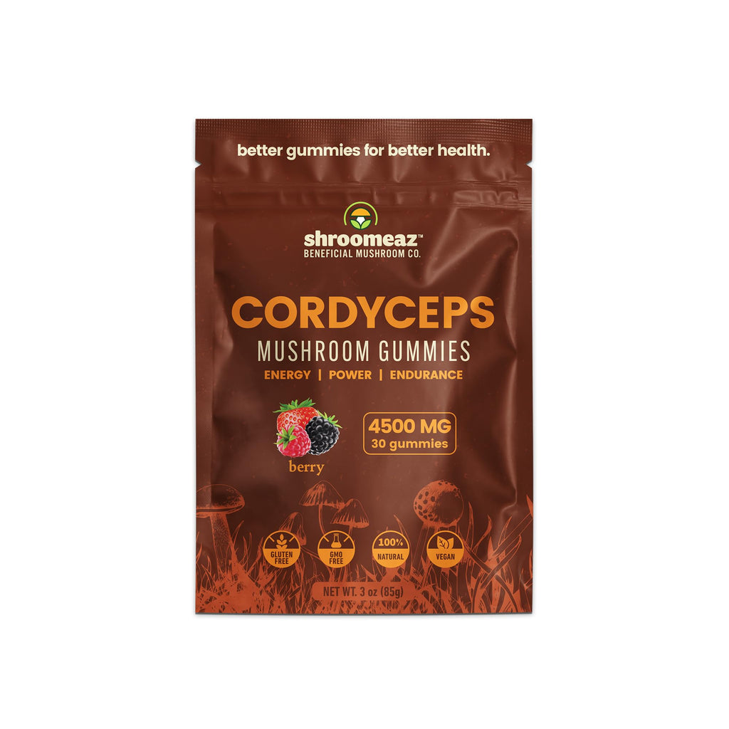 Shroomeaz mushroom gummies for energy