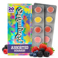 Shrumfuzed mushroom gummies assorted flavors