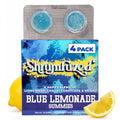 Shrumfuzed mushroom gummies blue lemonade