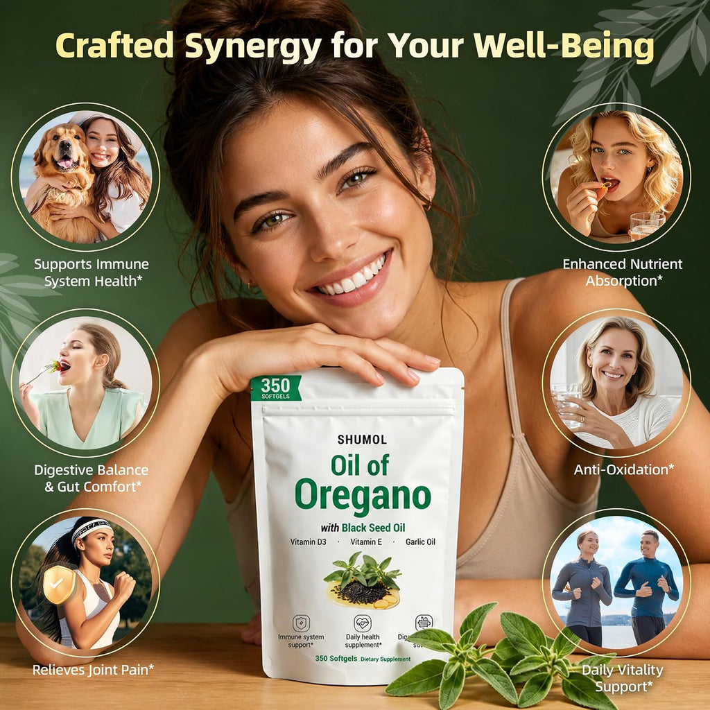 Shumol oregano oil for digestion