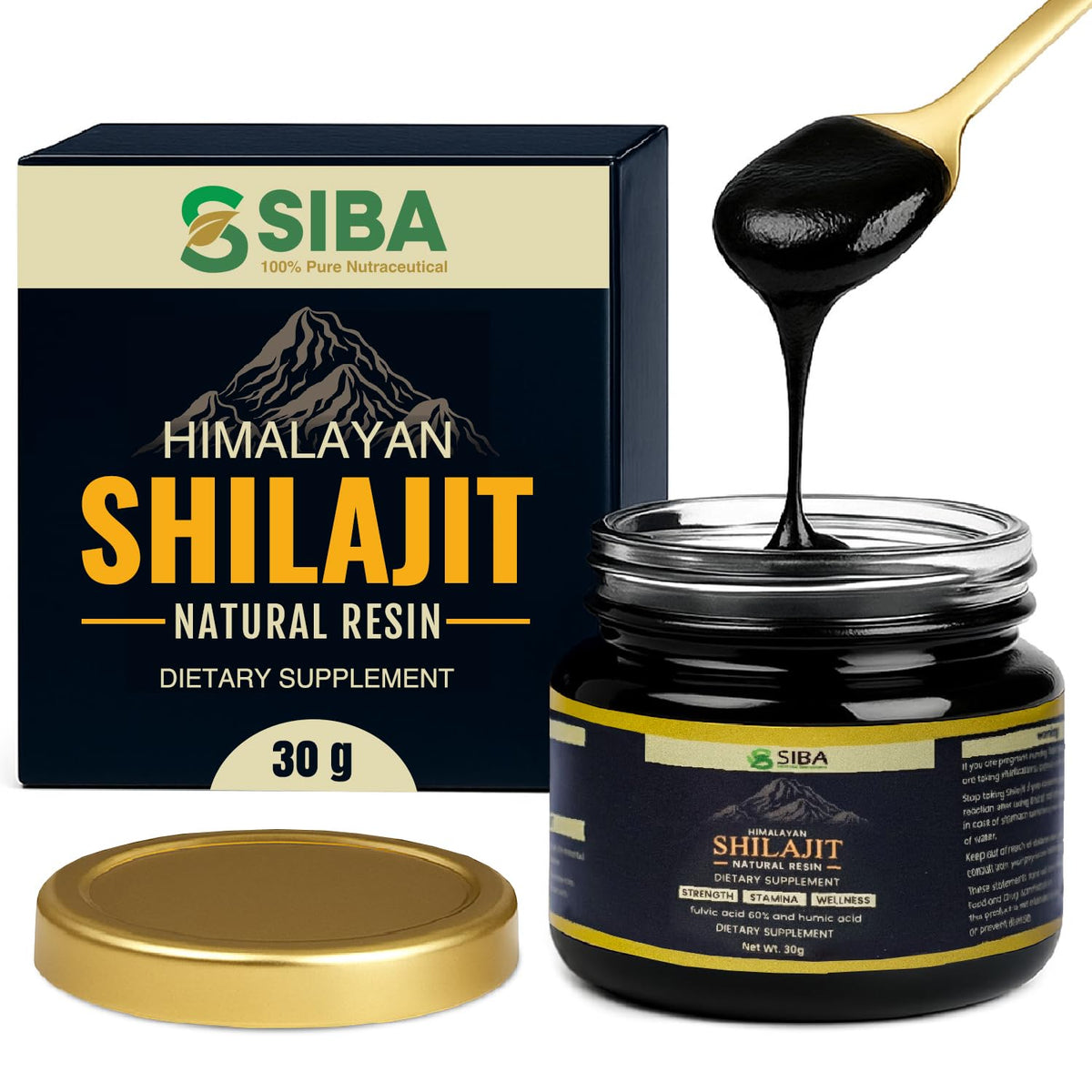 Siba Pure Himalayan Shilajit Resin benefits
