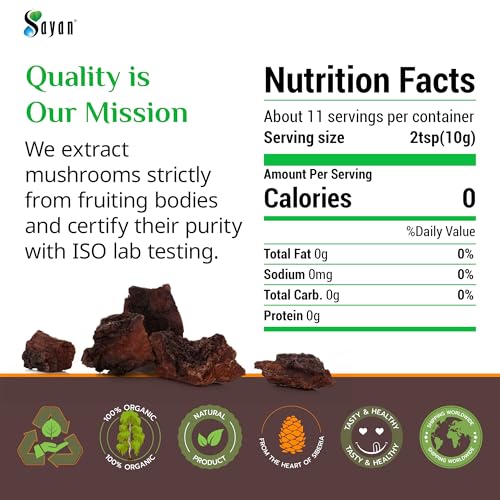 Siberian chaga for holistic health
