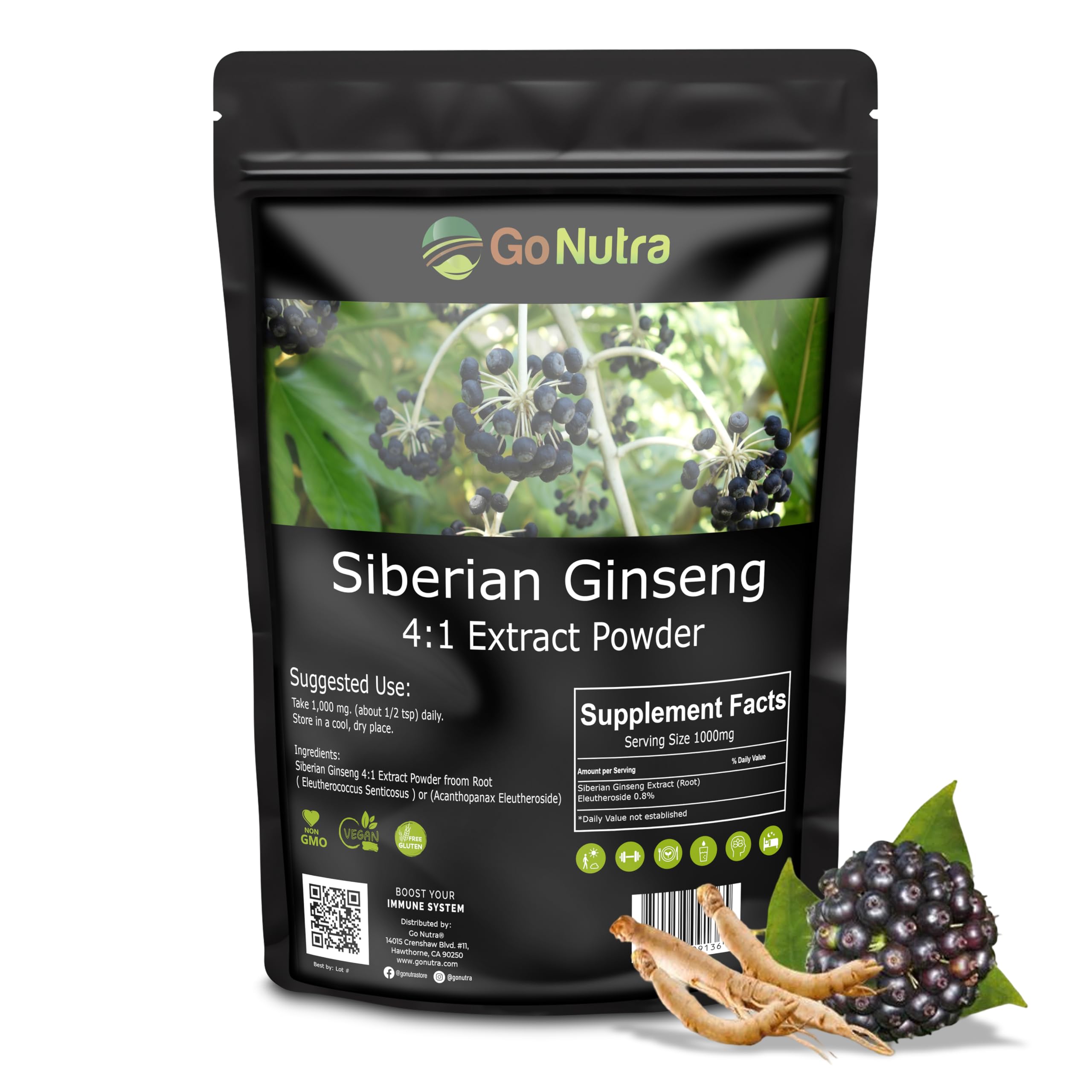 Siberian ginseng for mental clarity