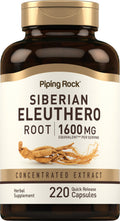 Siberian ginseng root capsules