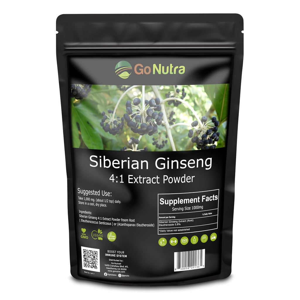 Siberian ginseng root powder benefits