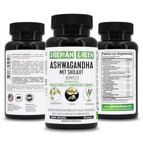 Siberian Green Ashwagandha for mental clarity