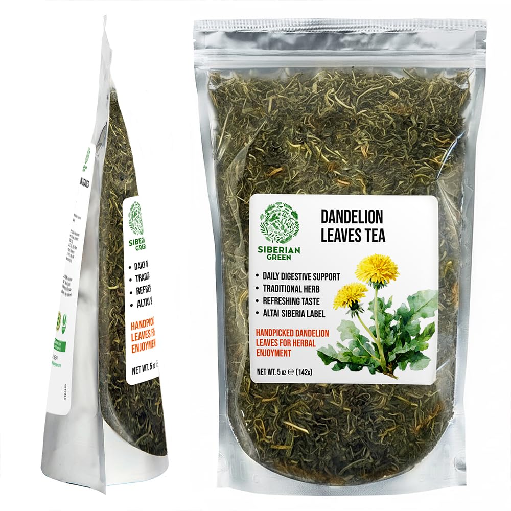 Siberian Green dandelion tea for wellness