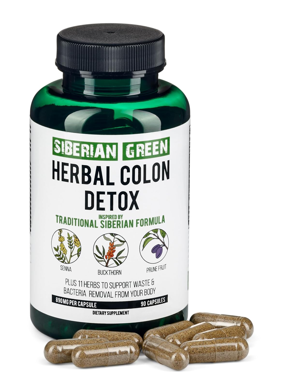 Siberian Green detox tea formula