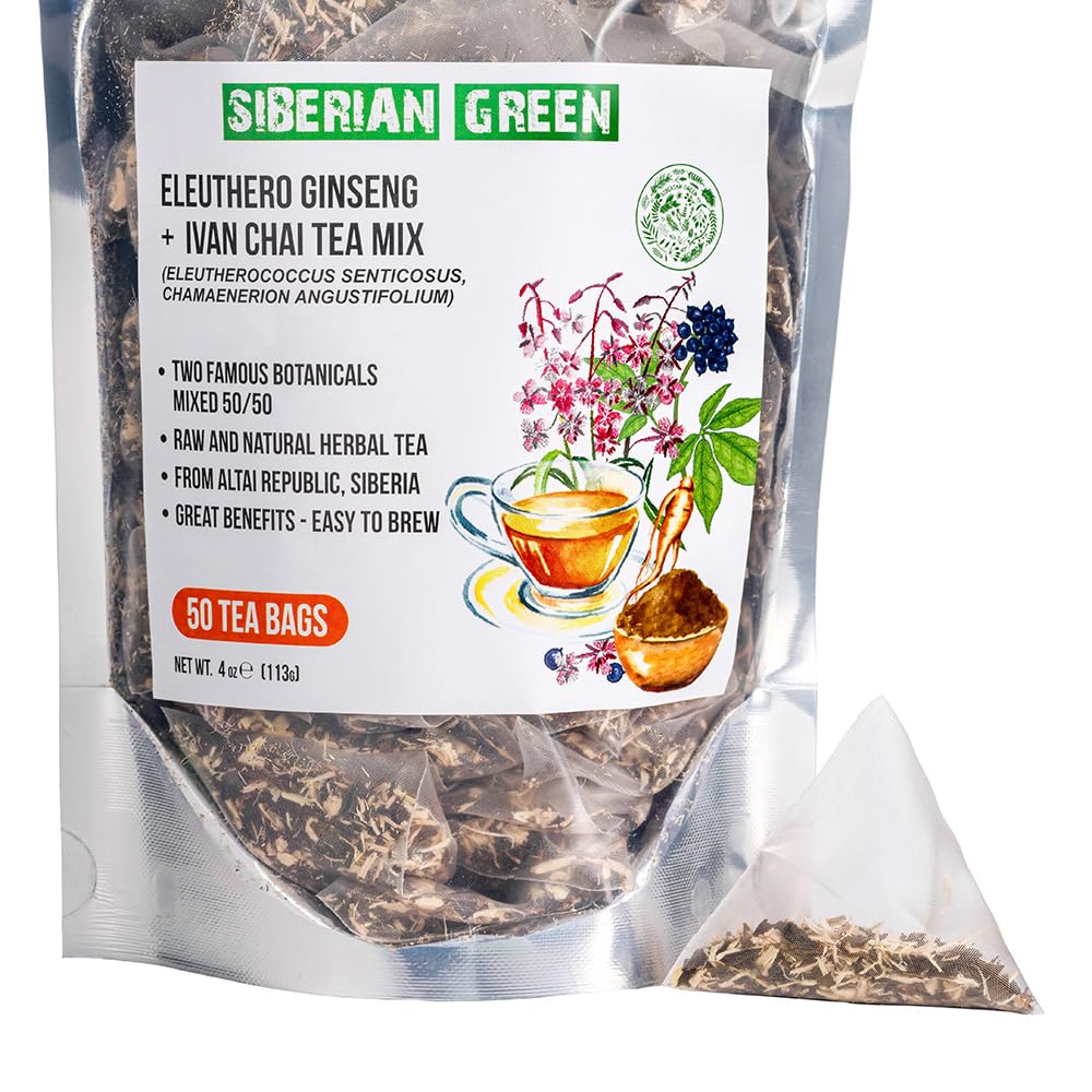Siberian Green ginseng herbal tea bags