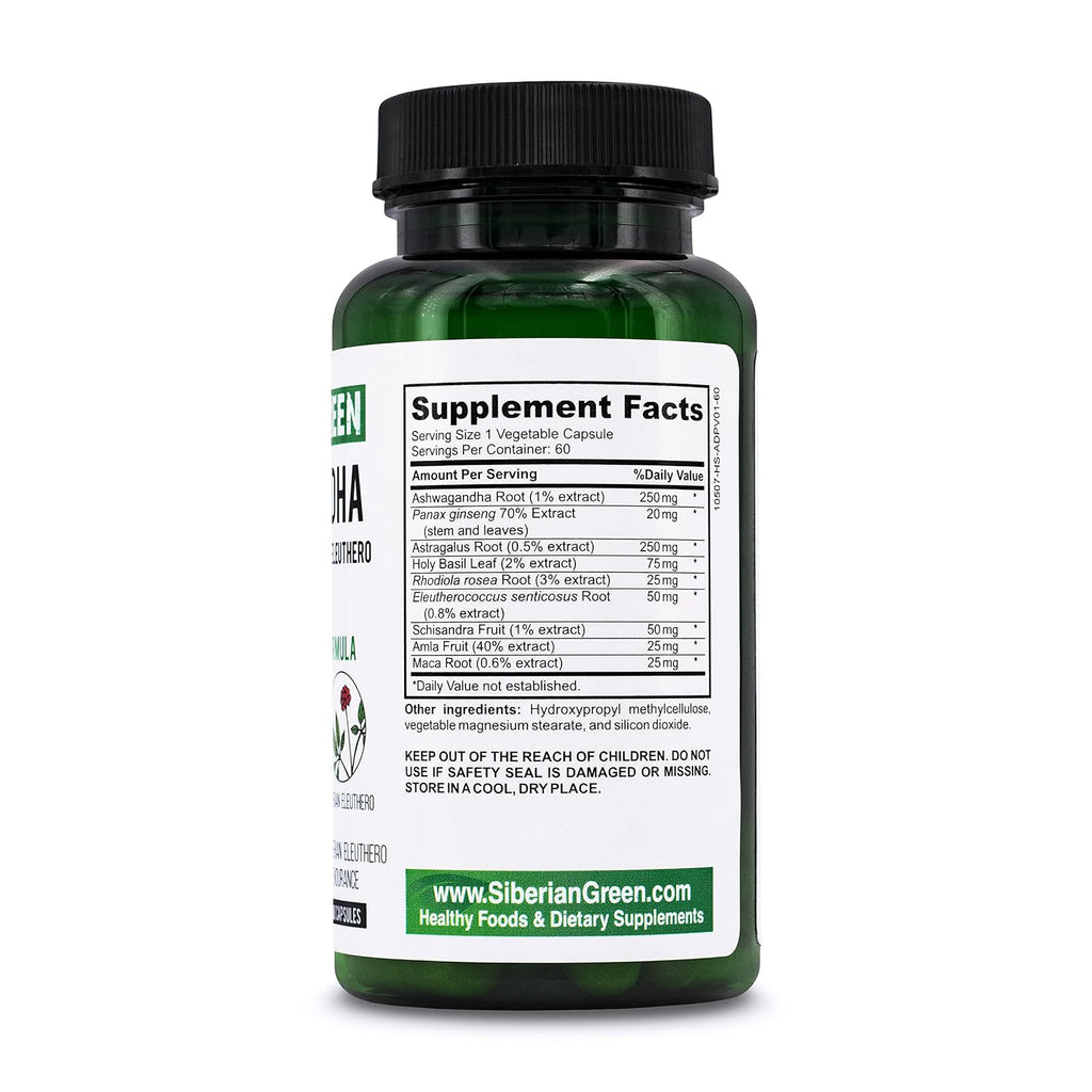 Siberian Green herbal supplement for wellness