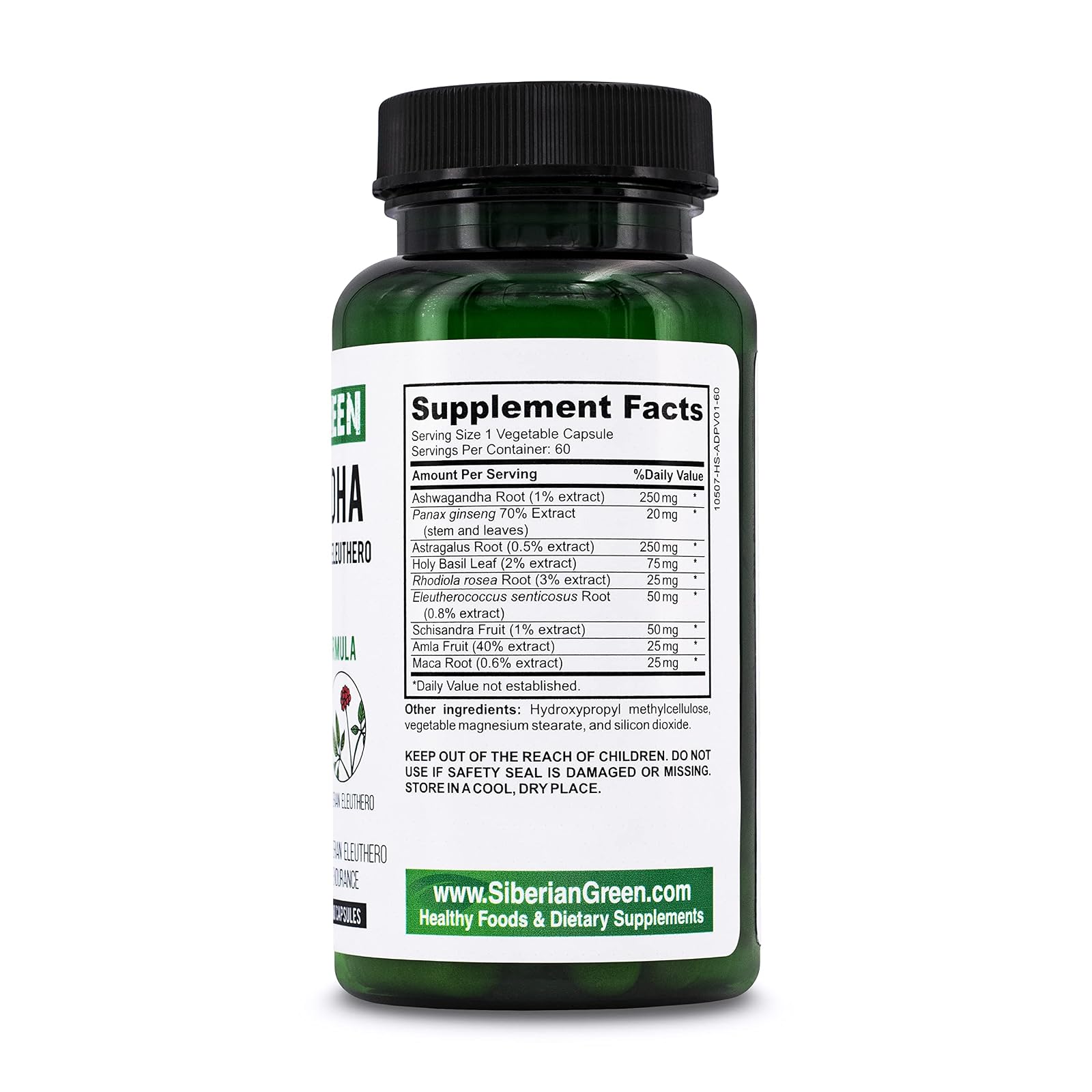 Siberian Green herbal supplement for wellness