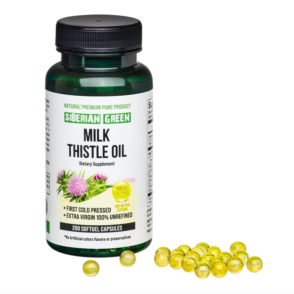Siberian Green milk thistle extract