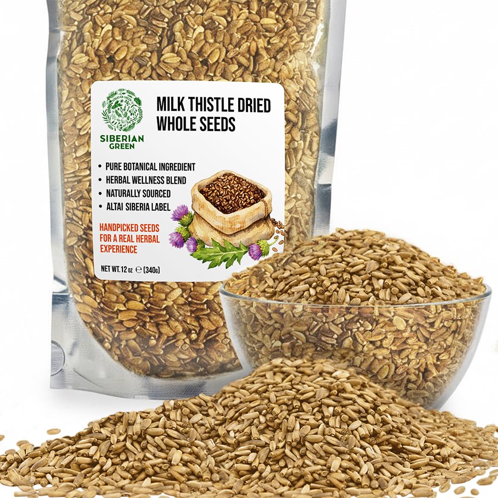 Siberian Green Milk Thistle seeds tea