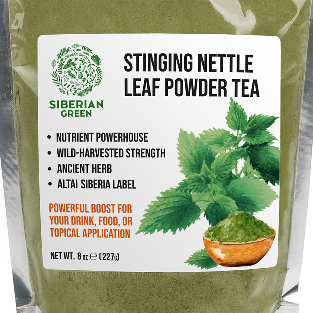 Siberian Green nettle leaf powder