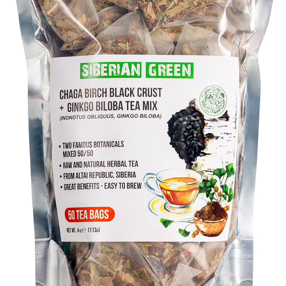 Siberian Green tea for relaxation