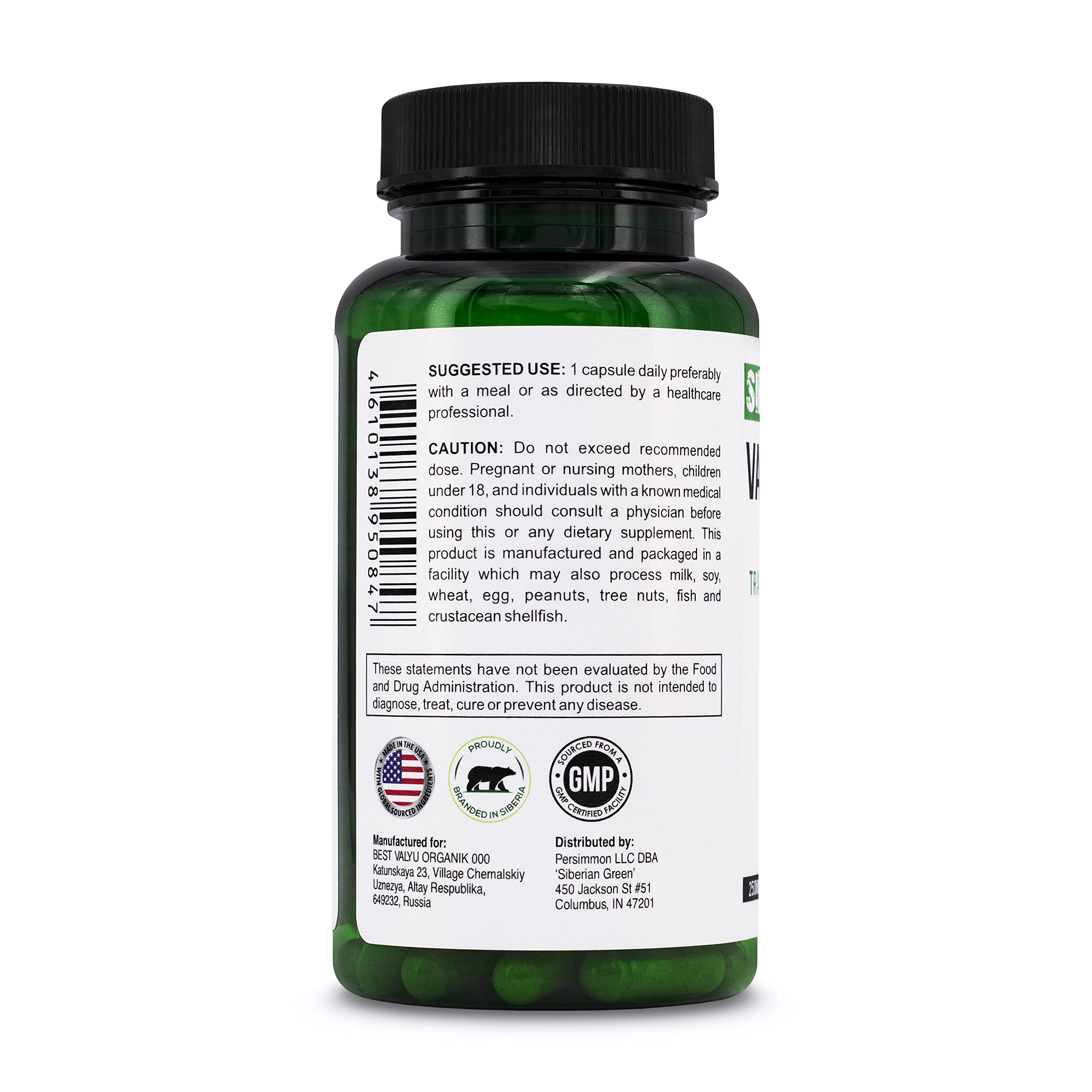 Siberian Green valerian for improved sleep