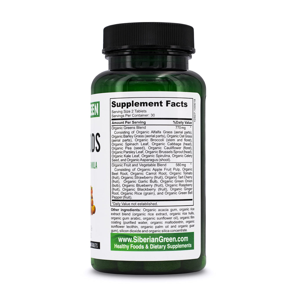 Siberian Green vitamins for vitality