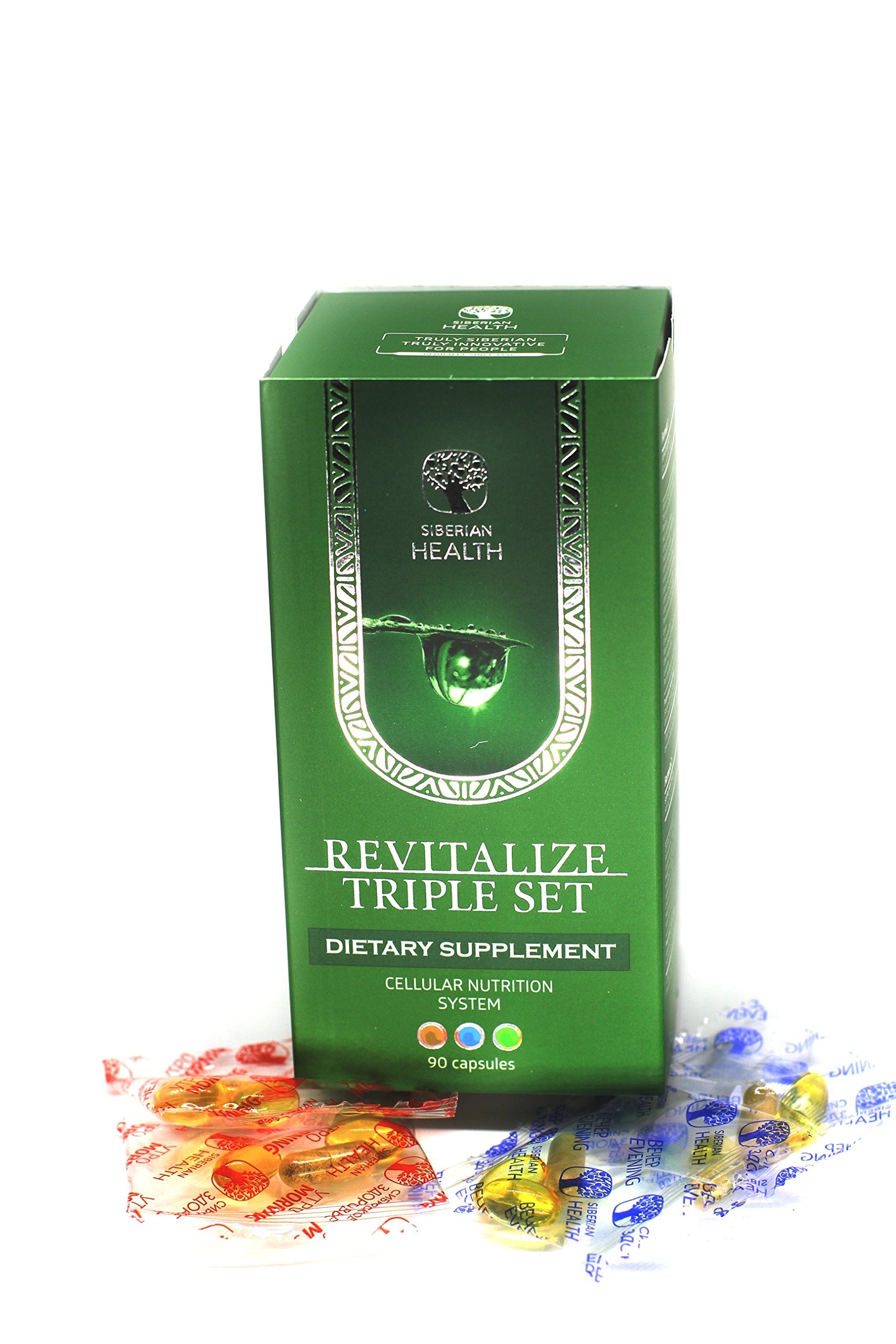 Siberian Health energy supplement capsules