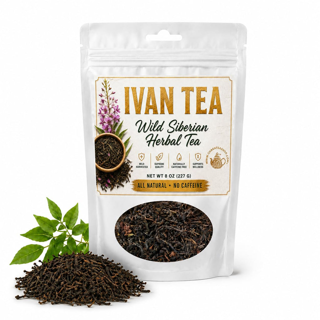Siberian herbal tea for relaxation
