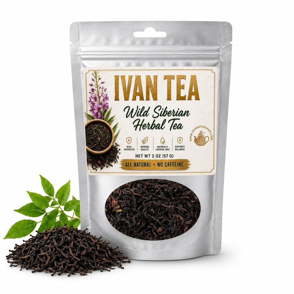 Siberian herbal tea for relaxation